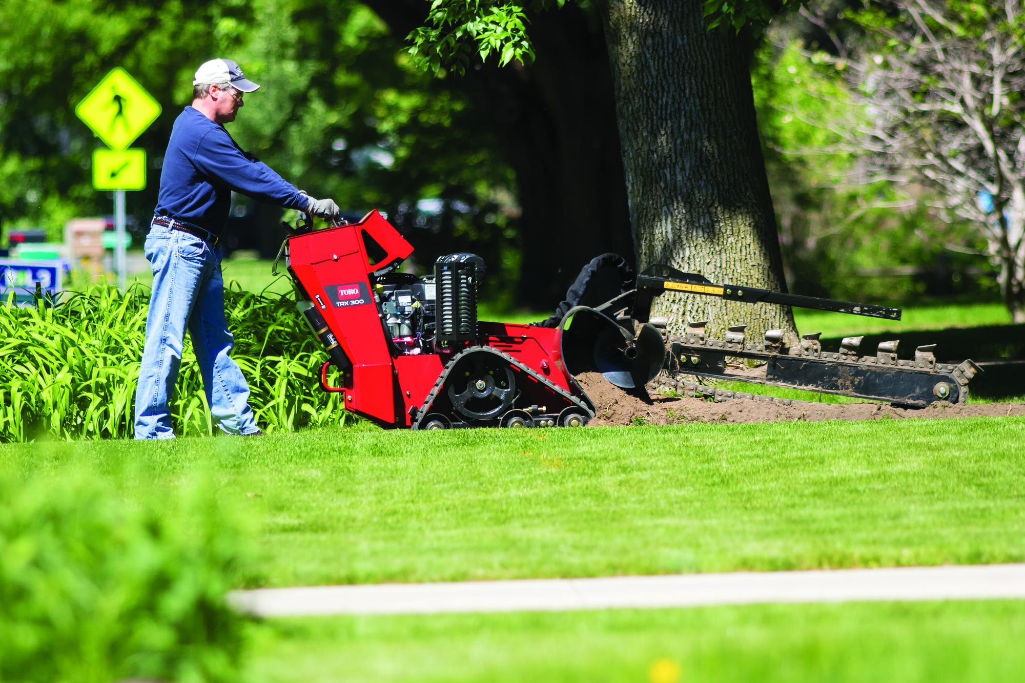walk-behind-trencher-with-backfill-blade – E and S Equipment